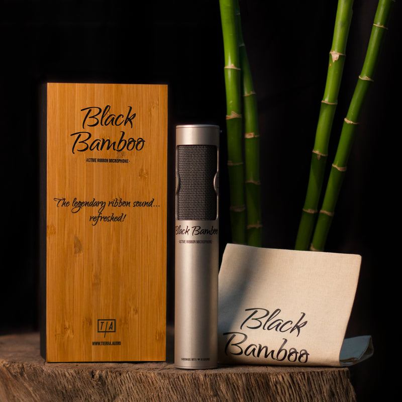 Black Bamboo - Professional Active Ribbon Mic for Live and Studio ...